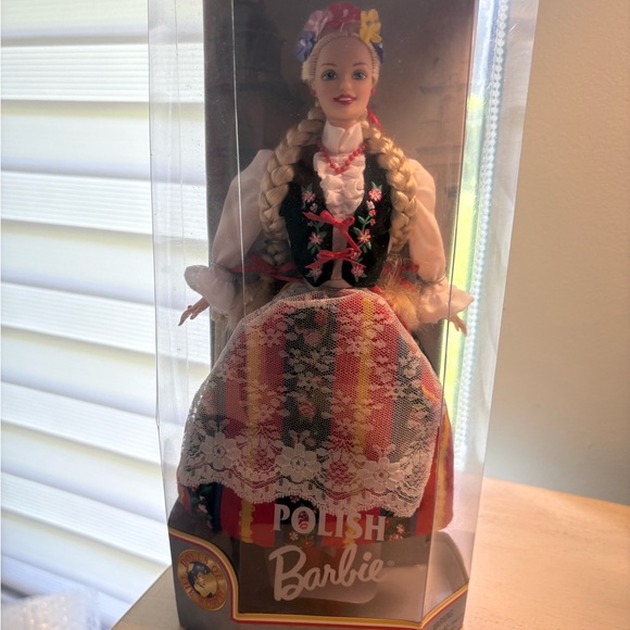 Barbie | Other | Barbie Doll In Traditional Polish Attire With Red And ...